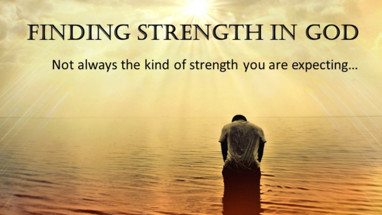 How to Rely on God’s Strength When You Feel Weak
